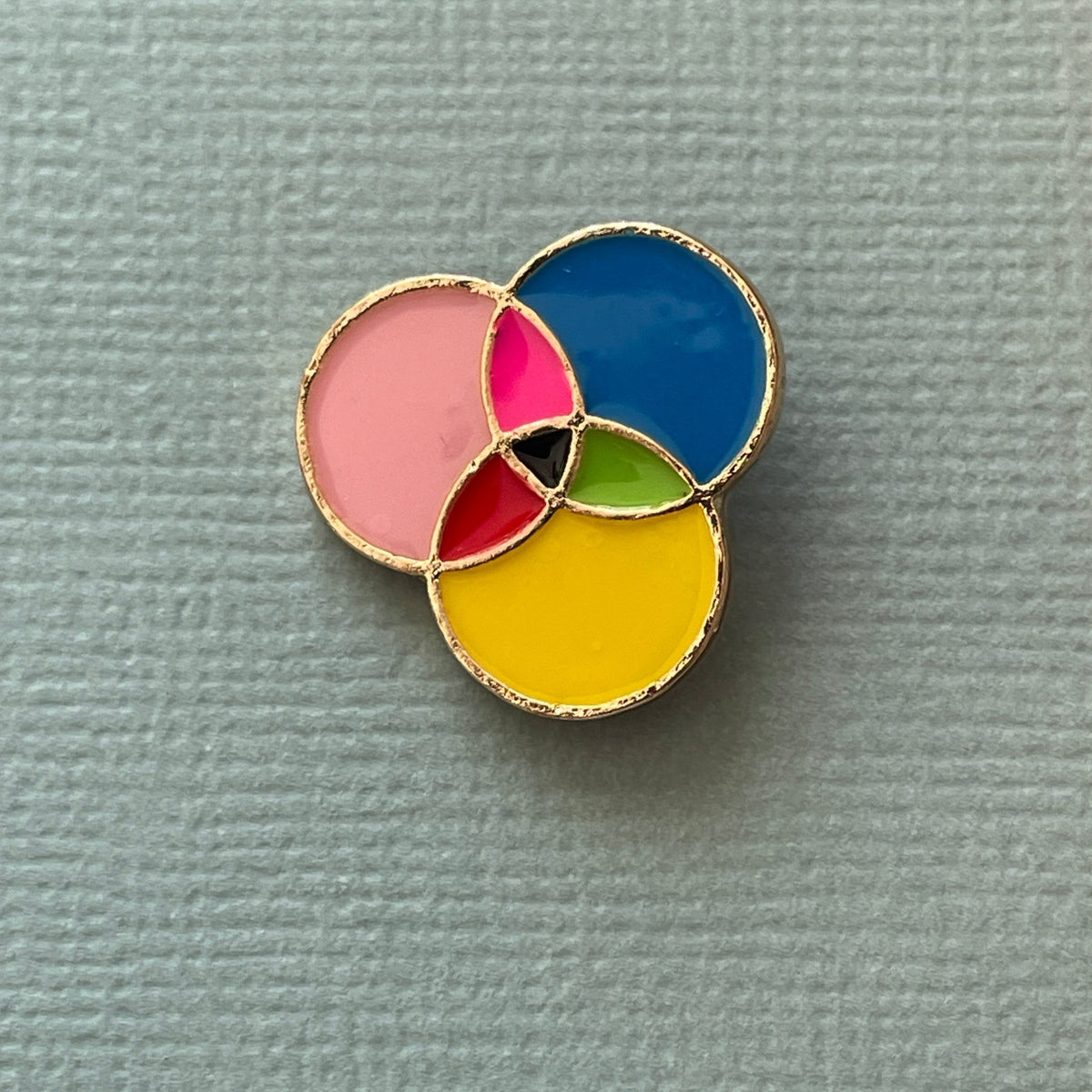 CMYK Enamel Pin – Harmony