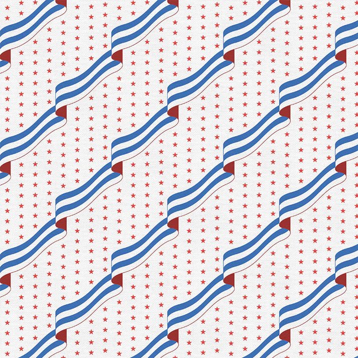 Star Spangled Summer / Waving Flags / Blue – Harmony