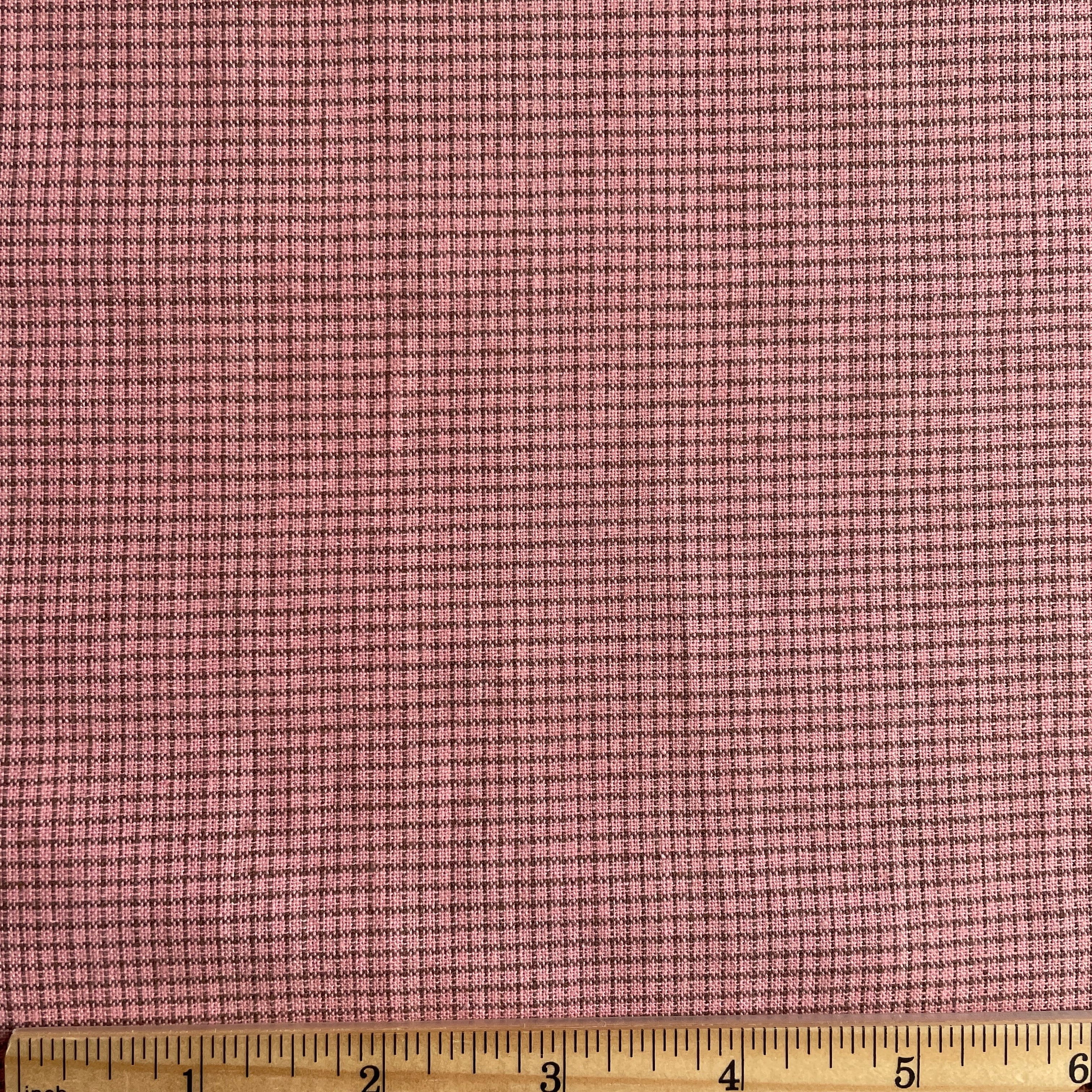 Woven Elements Mini Checks Pink – Harmony