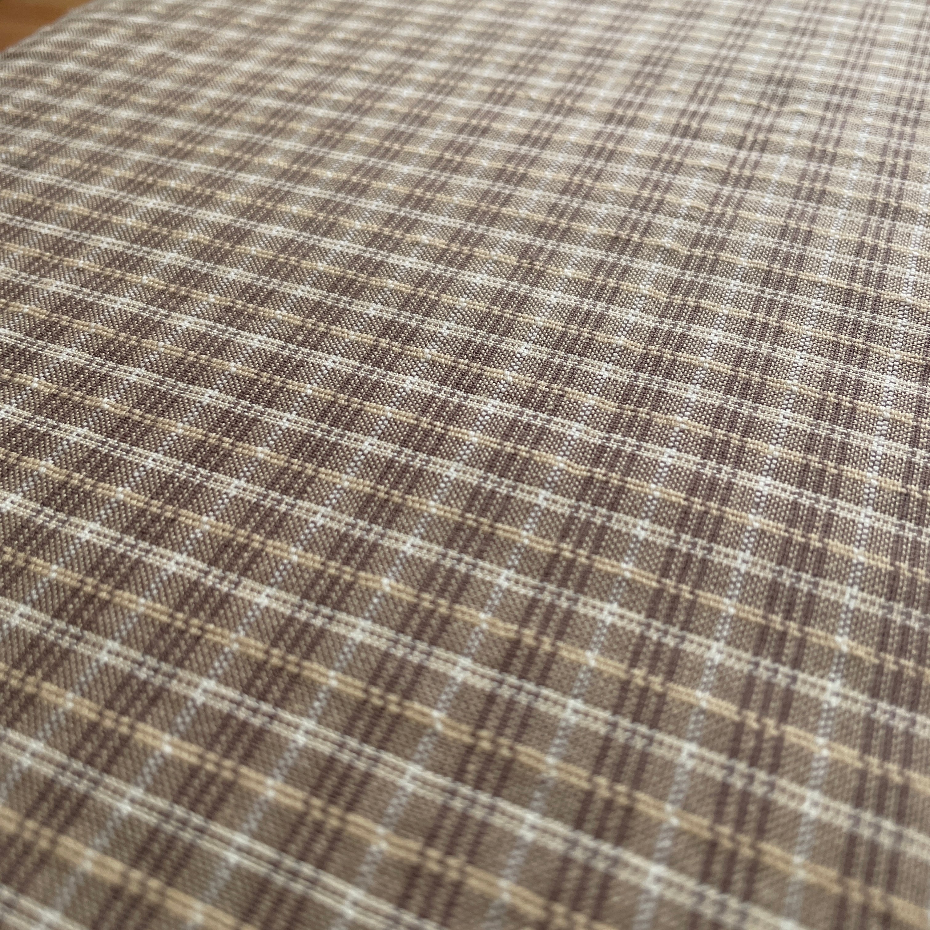 Rustic Homespun Plaid / Sand – Harmony