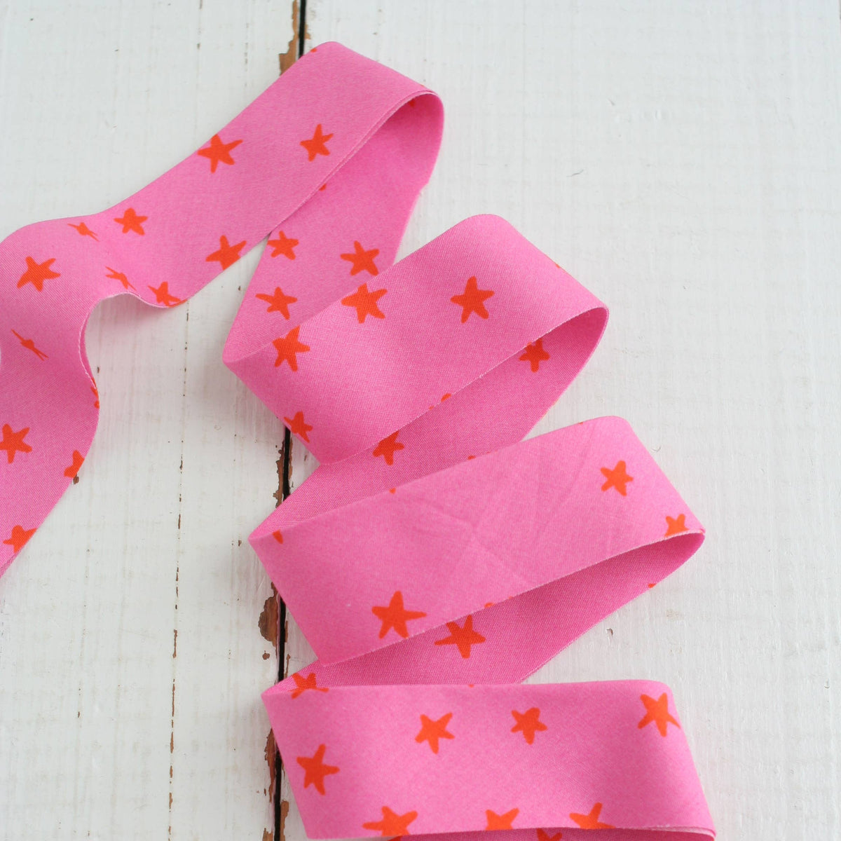 2.5" Bias Quilt Binding / Starry Vivid Pink – Harmony