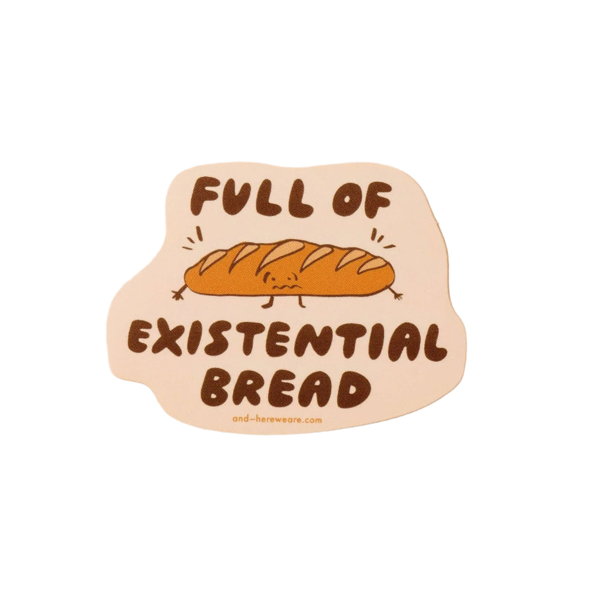 Existential Bread Vinyl Sticker – Harmony