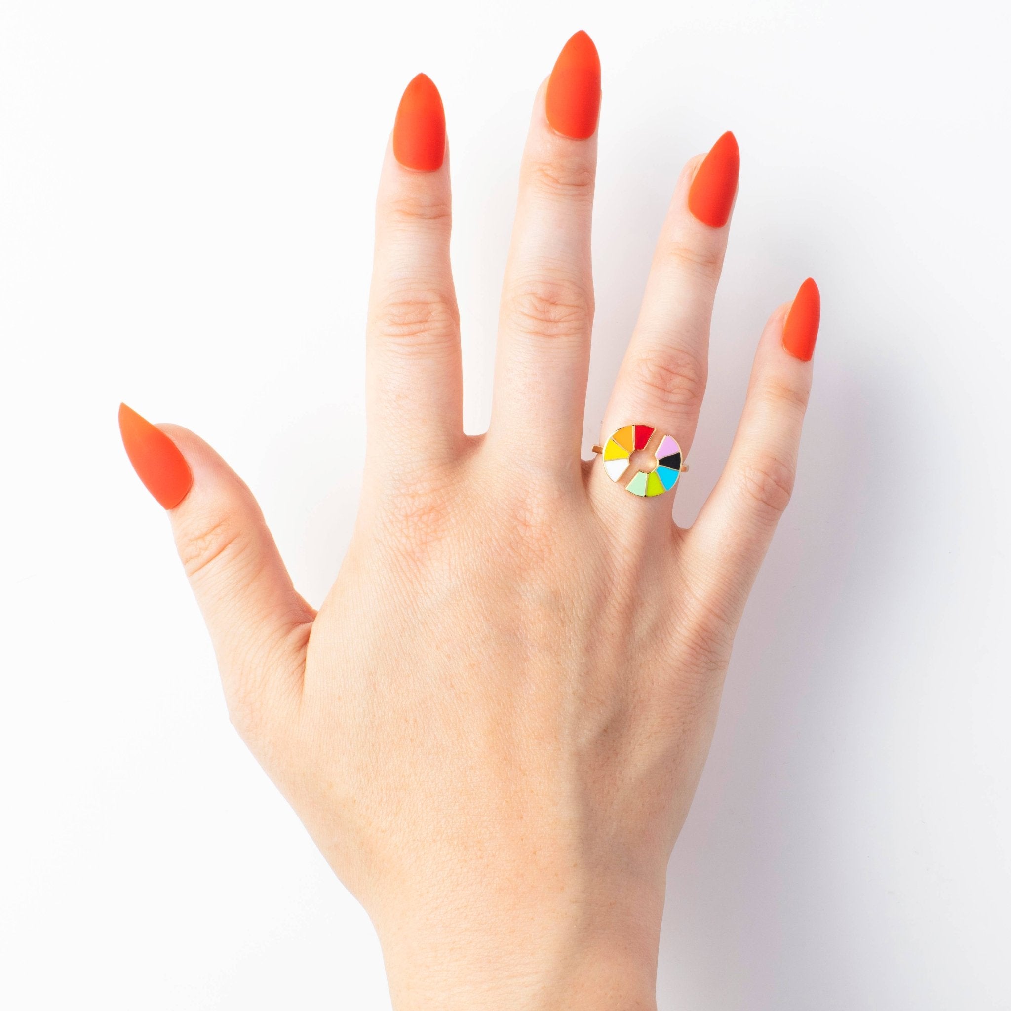 Adjustable Ring - Color Wheel – Harmony