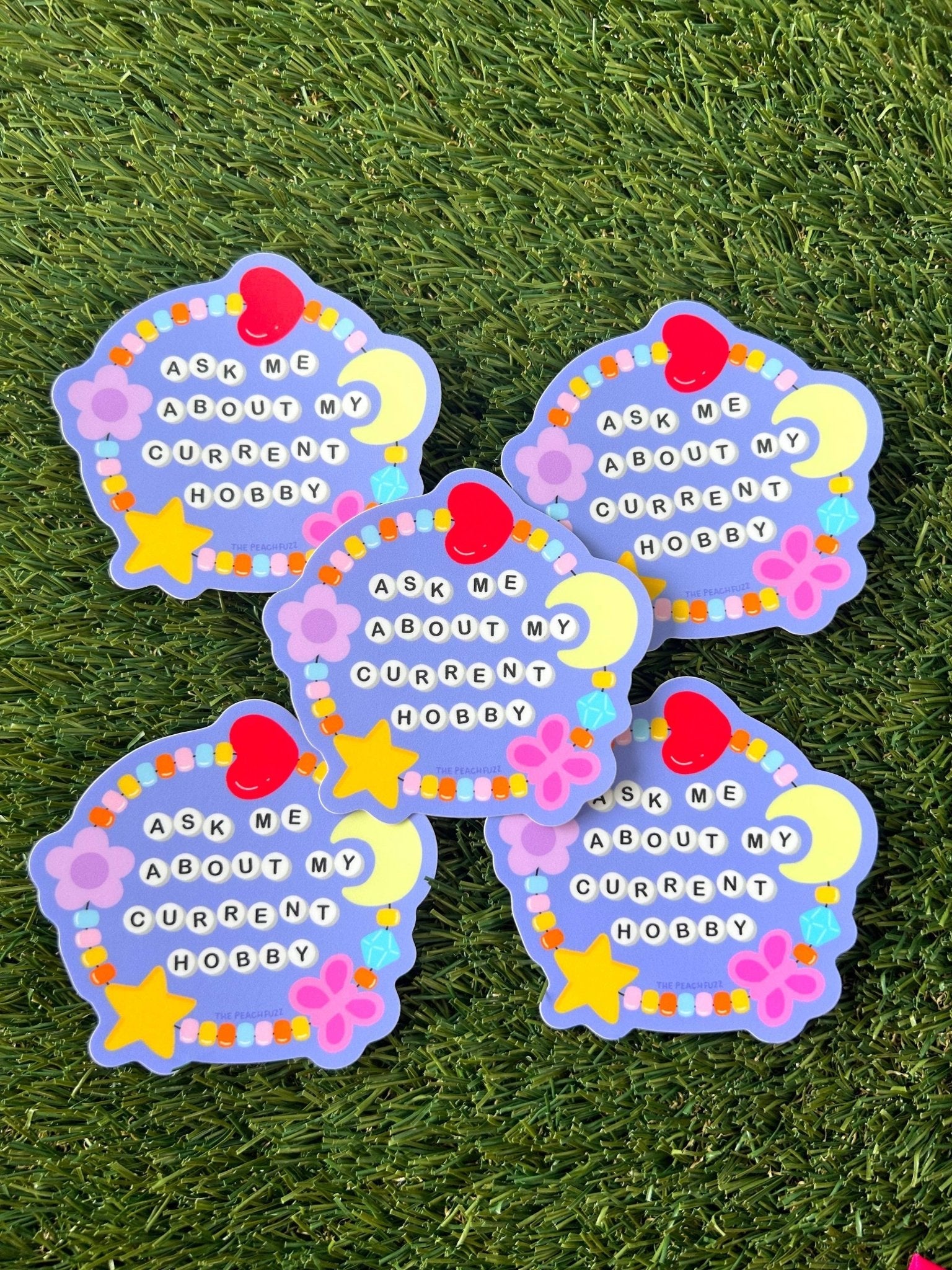 Ask Me About My Current Hobby Sticker – Harmony