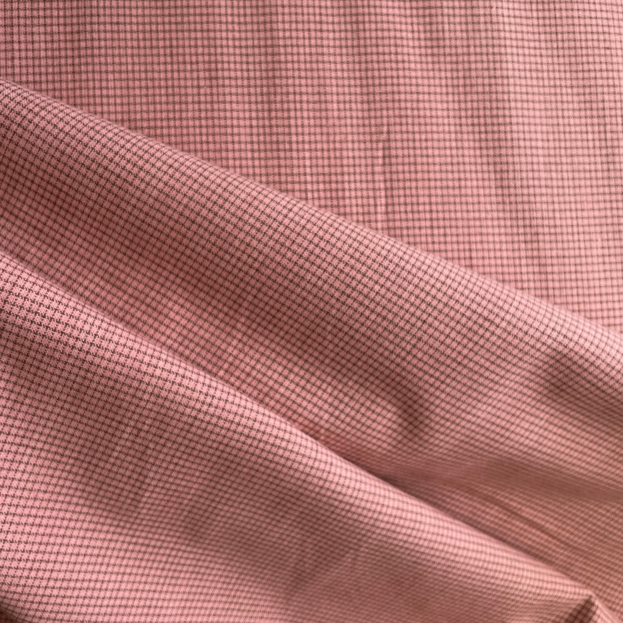 Woven Elements Mini Checks Pink – Harmony
