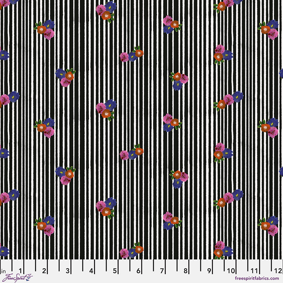 Pompadours in Pink / Daisy Stripe / Black – Harmony