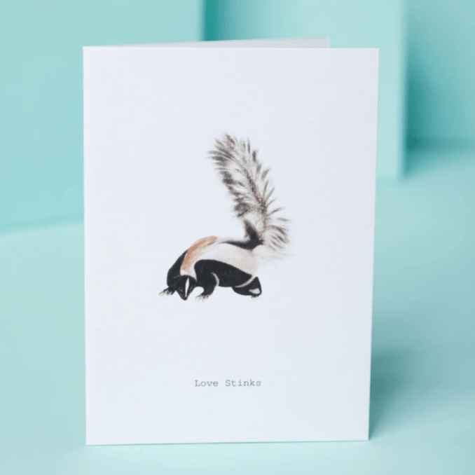Love Stinks Greeting Card – Harmony
