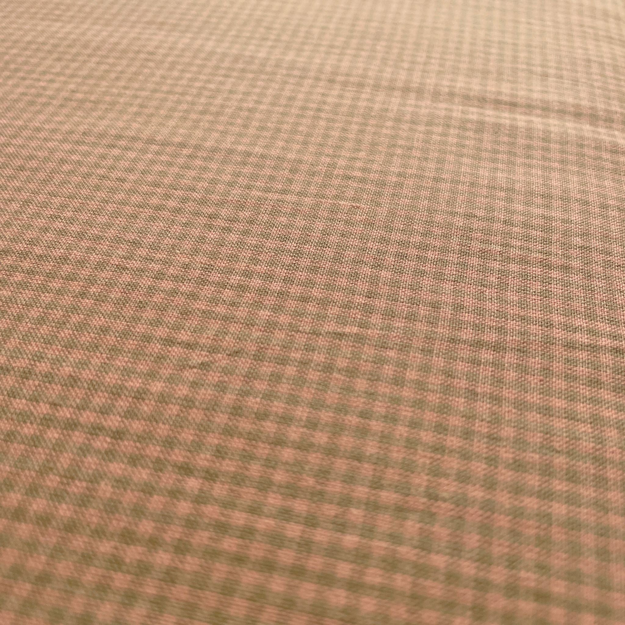 Homespun Rosewood Mini Gingham – Harmony