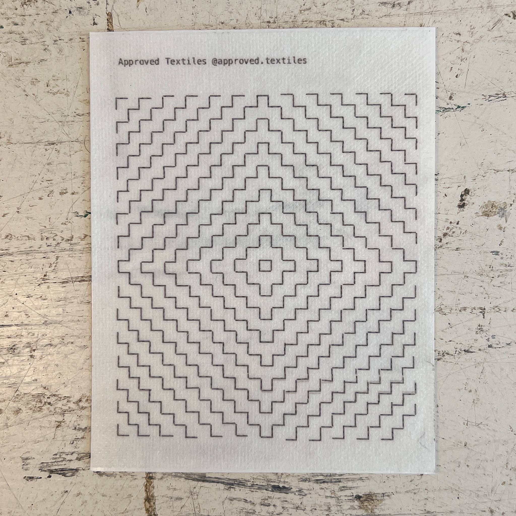 Minimal Mending + Embellishment Transfer / Persimmon Flowers – Harmony