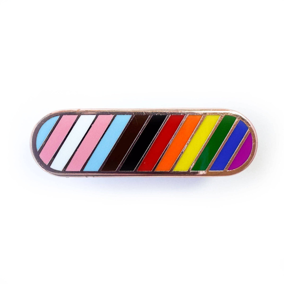 Inclusive Pride Plaque Enamel Pin – Harmony