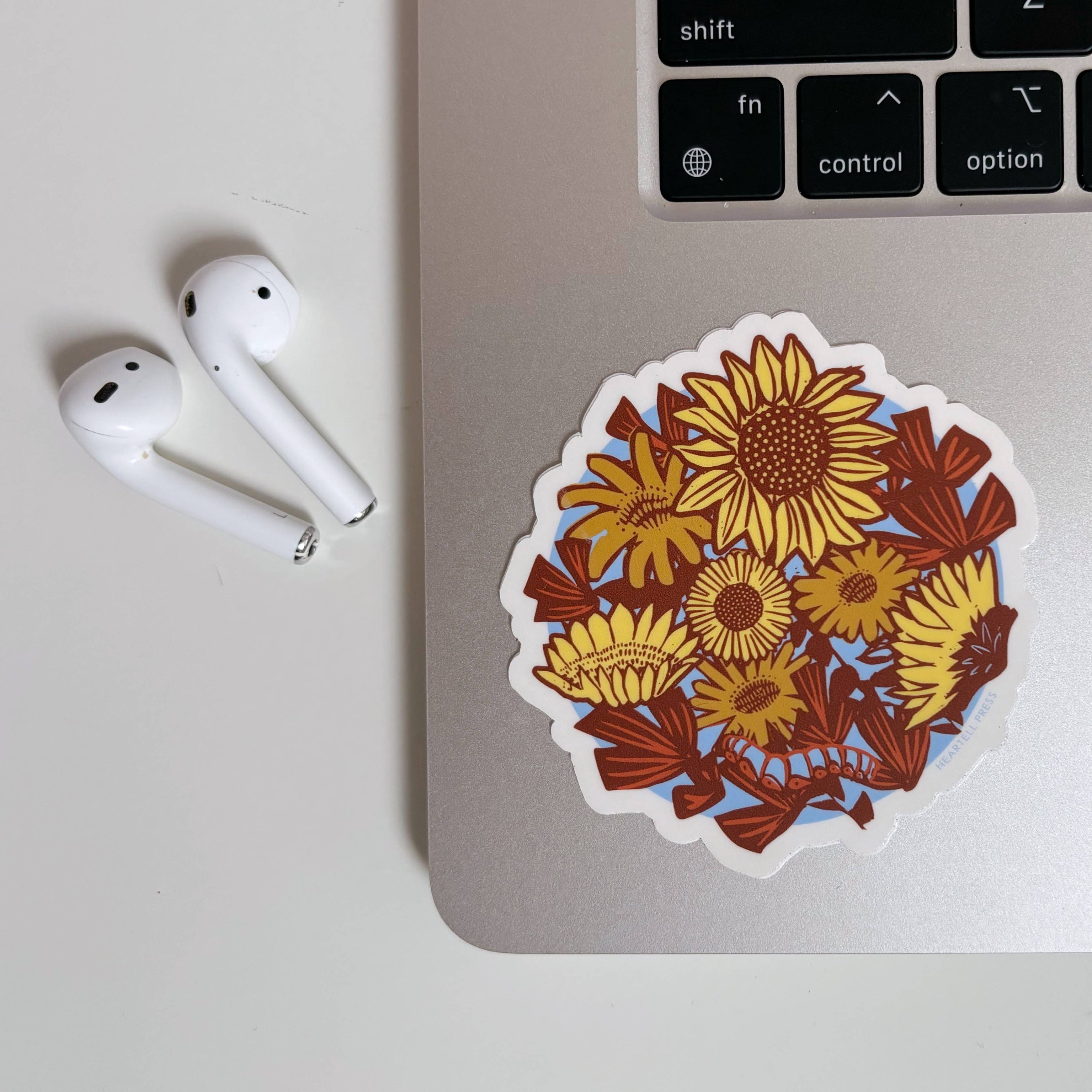 Sunflower Bunch Sticker – Harmony