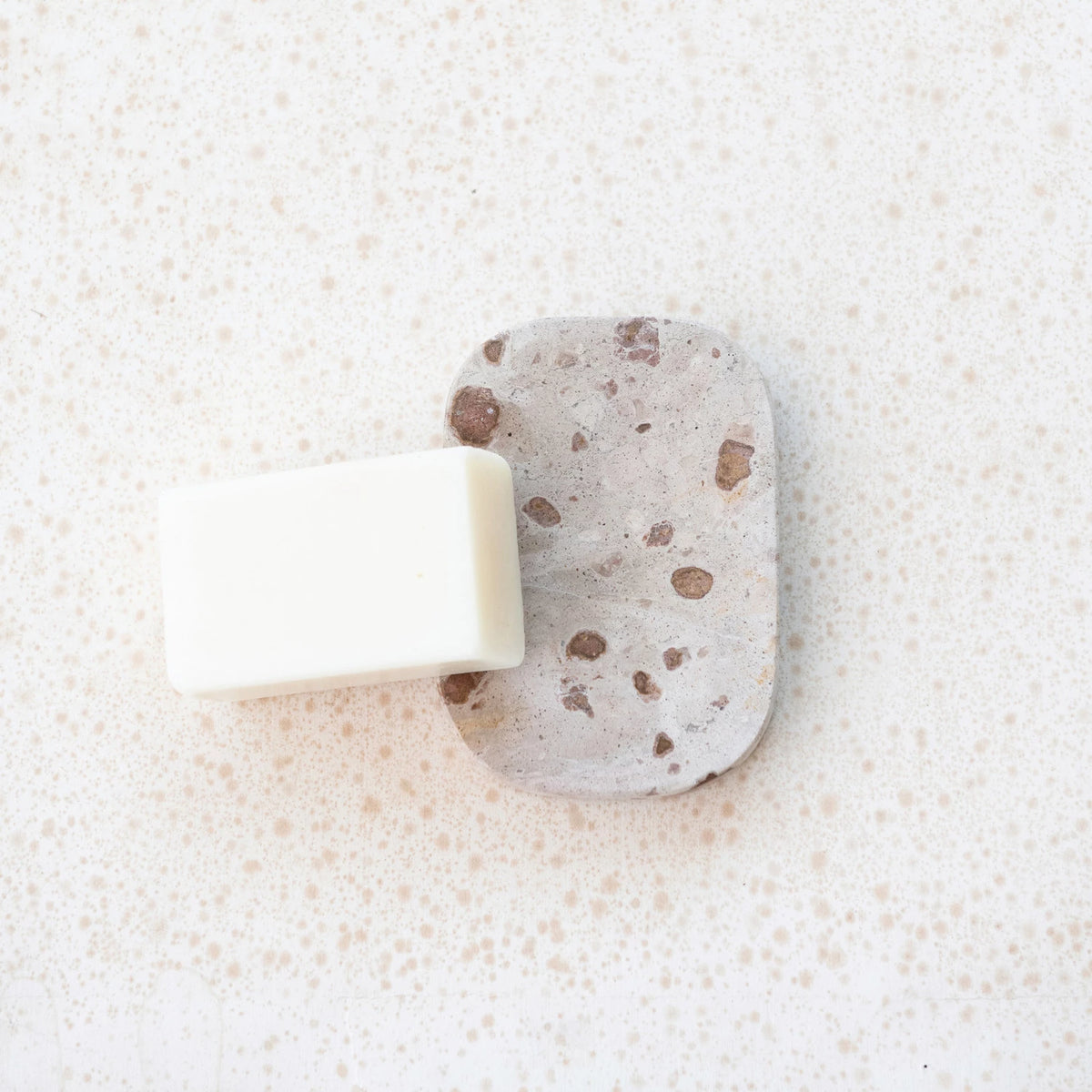 Marble Soap Dish, Buff Color (Each One Will Vary) – Harmony