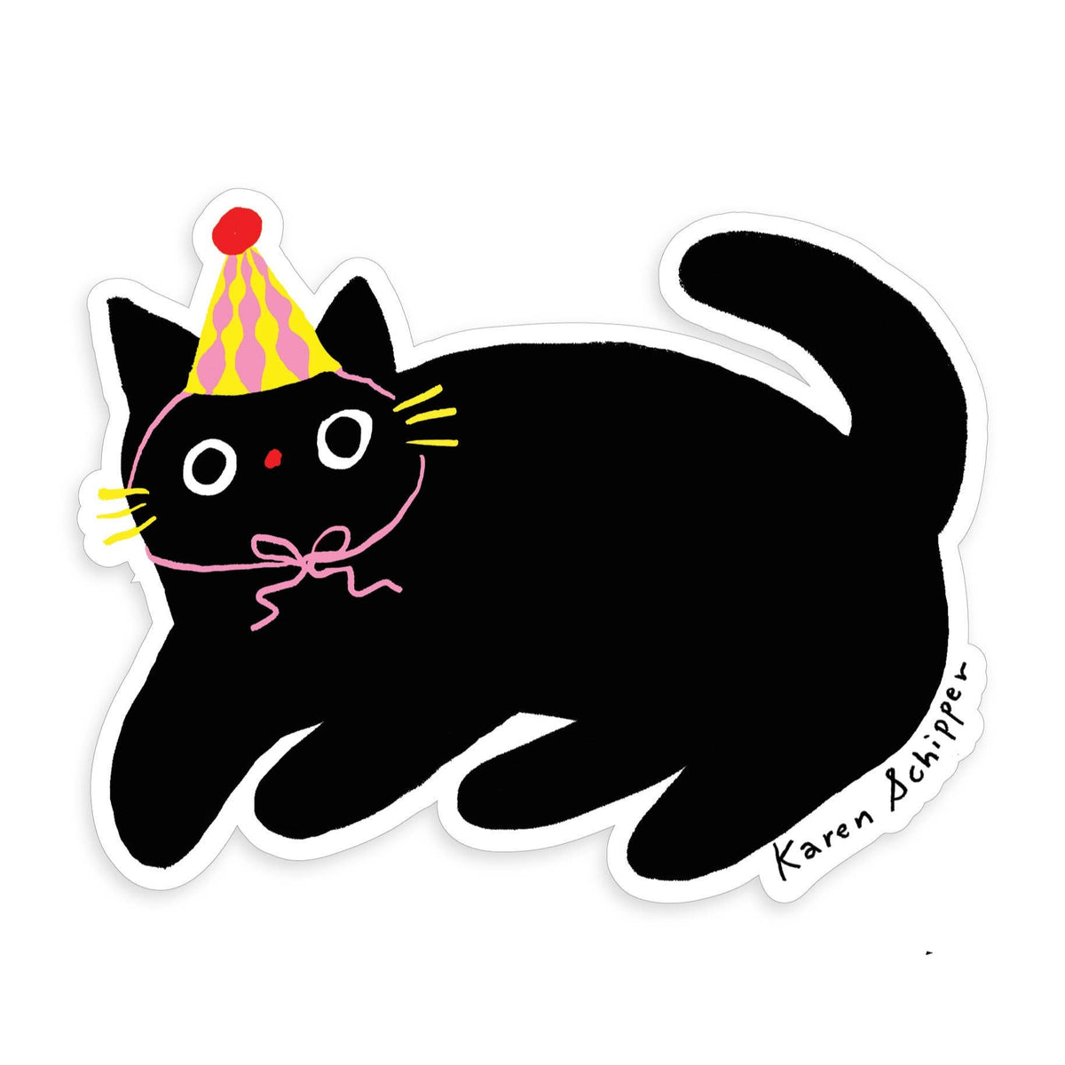 Party Cat Sticker – Harmony