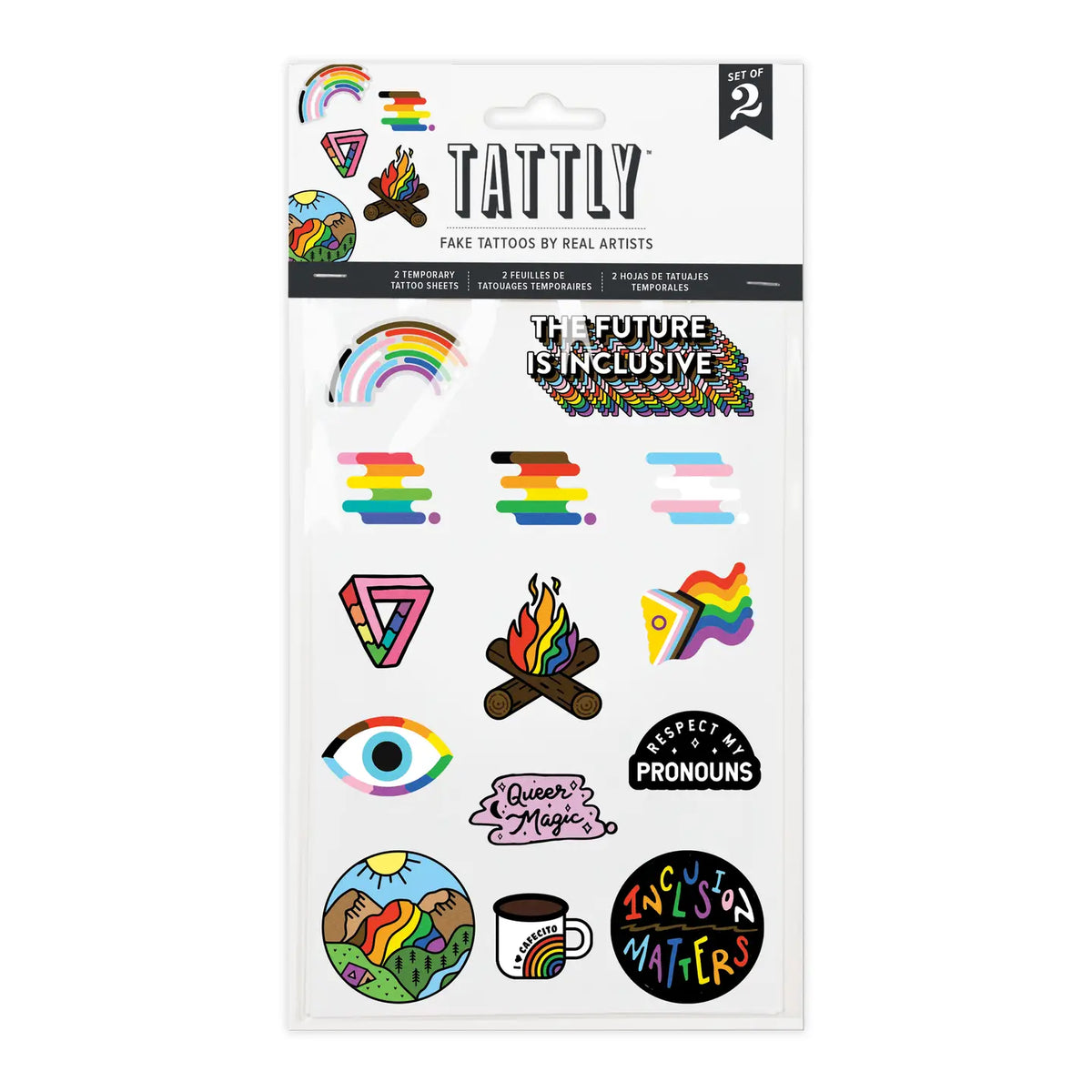 Tattoo Sheets / Inclusive Pride – Harmony