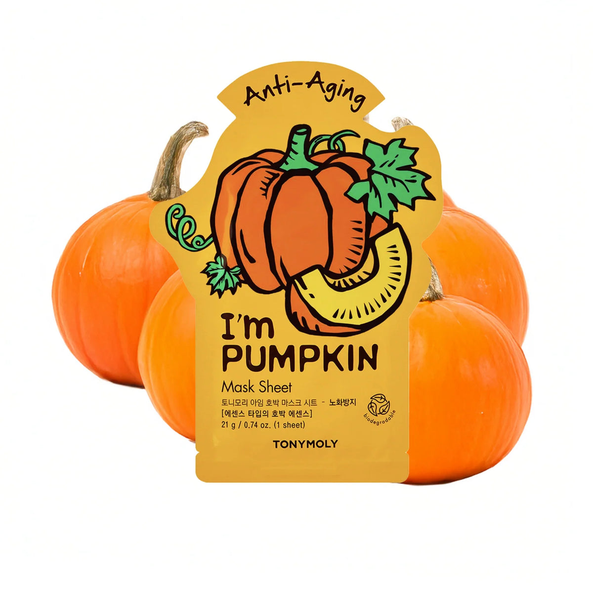 PUMPKIN - Anti-Aging Sheet Mask – Harmony
