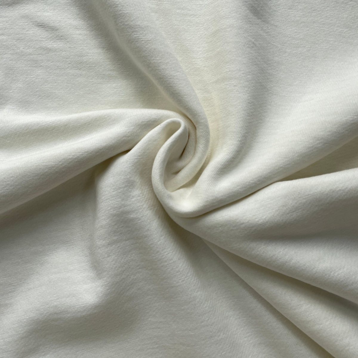 White Organic French Terry – Harmony